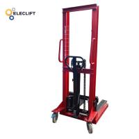China 3000mm Manual Pallet Stacker Lifter 150kg Load Capacity for sale