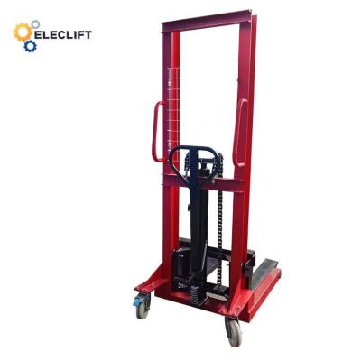 Cina 3000mm Manual Pallet Stacker Lifter 150kg Load Capacity in vendita