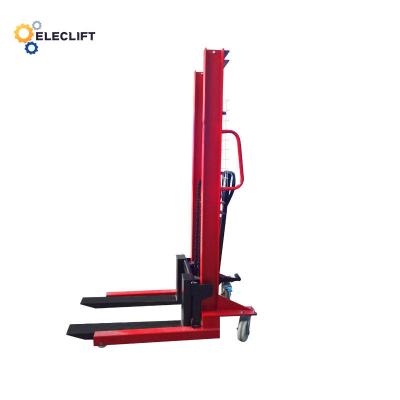 중국 Customized Color Manual Pallet Stacker 1000kg With Polyurethane Wheels 판매용