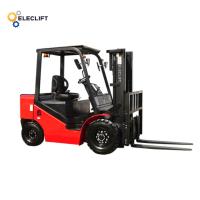 China 4 Wheel Electric Pneumatic Compact Forklift Trucks Automatic Manual for sale