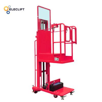 Cina AC Motor Semi Electric Order Picker With Lifting Height 2.7m-6m in vendita