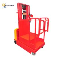 China 220V PLC Control Electric Order Picker Machine CE ISO9001 for sale
