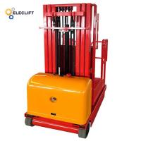 China Steel Picker Forklift Order Picking Equipment Remote Control for sale
