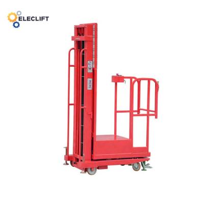 Cina AC Motor Semi Electric Order Picker With Lifting Height 2.7m-6m in vendita