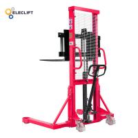 China 150kg Hand Hydraulic Manual Stacker Pallet Jack With Robust Construction for sale