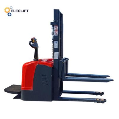 Cina Velocità 24V Full Electric Pallet Stacker con raggio di rotazione di 1450 mm e capacità di carico da 1000 a 3000 kg in vendita