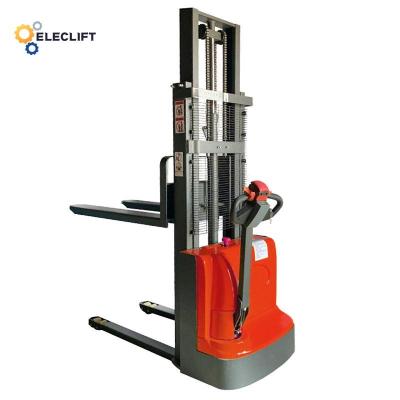 Cina 1000-3000KG Capacity Full Electric Pallet Stacker With 1150mm Fork Length Easy Material Handling in vendita