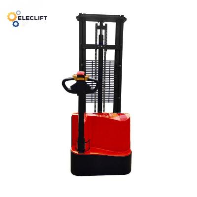 Cina 1000-3000KG Capacity Full Electric Pallet Stacker With 1150mm Fork Length Easy Material Handling in vendita