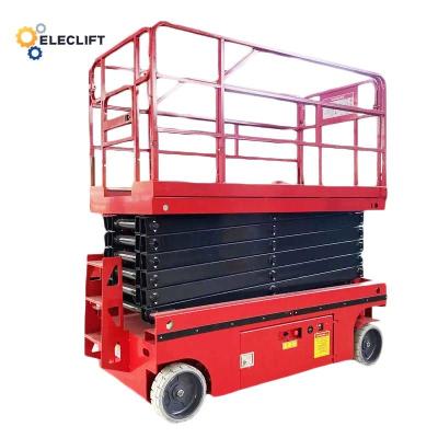 China 2.42*0.83*2.07M Overall Dimensions Self Propelled Lifting Platform With Tilt Sensor for sale