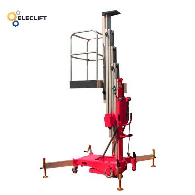 China 1.2m X 0.8m Platform Size Self Propelled Single Man Lift With Emergency Stop Button for sale