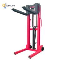 China 550/690mm Fork Width Manual Electric Stacker Efficient Performance 100kg Net Weight for sale