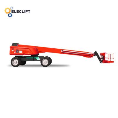 China Telescopic Hydraulic Lift 500 Lbs Impact Steel Boom Lift With 0.43m Ground Clearance for sale