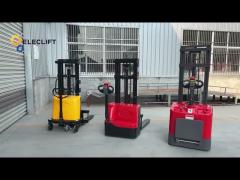 690 Mm Fork Width Electric Pallet Truck Stacker Efficient Storage Solution