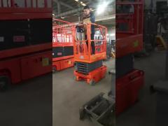 Small Platform size Scissor Lift Factory use