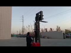 High Lift Pallet Truck 2000kg Full Electric Pallet Stacker Fork Width 550mm 685mm
