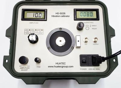 China HG-5026 Acelerómetro de vibración Transductor de velocidad y proximidad Calibrador de sacudidores en venta