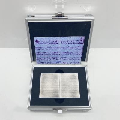 China Komparator-Block zerstörungsfreier Prüfung knackte Aluminiumtest YM-A zu verkaufen