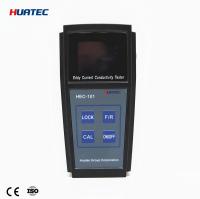 China HEC-101 60kHz Electromagnetic Eddy Current Conductivity Meter with 12mm Probe and 1000 Data Storage Capacity for sale