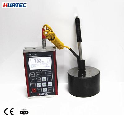 China RHL50 LCD Leeb Hardness Tester Rechargeable Digital Hardness Meter for Metal Workpiece for sale