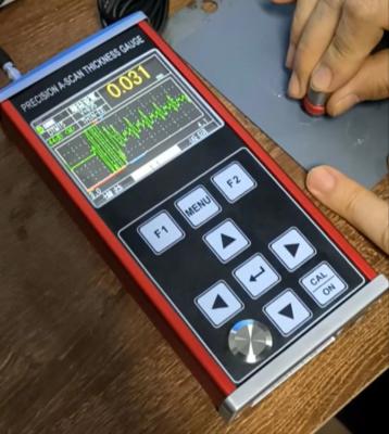 China TG-6200 Handheld Numerical Display A/B scanning Non-metallic Ultrasonic Coating Thickness Gauge for sale