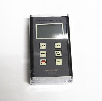 China Piezoelektrischer Beschleunigungsmesser-Digital-Portable 3d Xyz dreiachsiger mit Lcd von hinten beleuchtet zu verkaufen