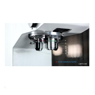 중국 HV-1MDT-6 오토 투레트 마이크로 비커스 딱딱성 검사기 판매용