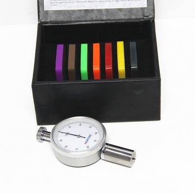 China High Precision Durometer Test Blocks Peak Hold Type With Handheld Design for sale