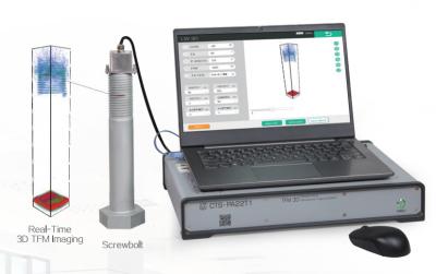 Китай HPA-22T1 64 канал полный параллельный фазовый массив TFM Реальное время 3D Ультразвуковая система изображения с задержкой 0-40 Мс и P 2.5ns продается