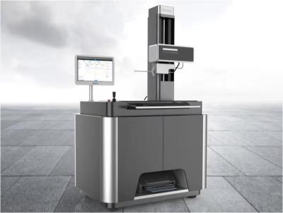 China Werkstückoberflächenkonturprüfer mit 100 mm Messbereich und 30 mm Sensor zu verkaufen