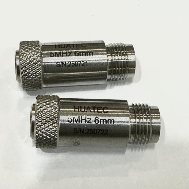 TOFD probe side view