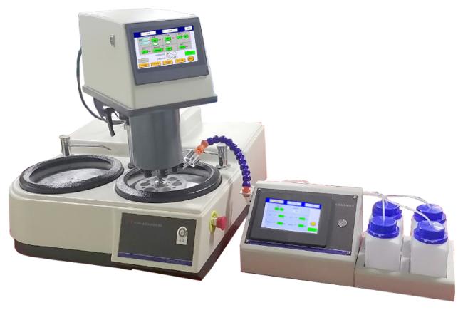 Four-channel automatic dripper for metallographic grinding and polishing machine