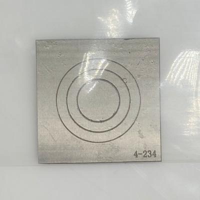 China Standard Sensitivity Test Specimen QQI Magnetic Particle Inspection Test Shim for sale