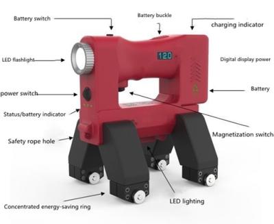 China HCDX-DM102 Rechargeable Mini Rotating Magnetic Field Flaw Detector with UV & White Light for sale