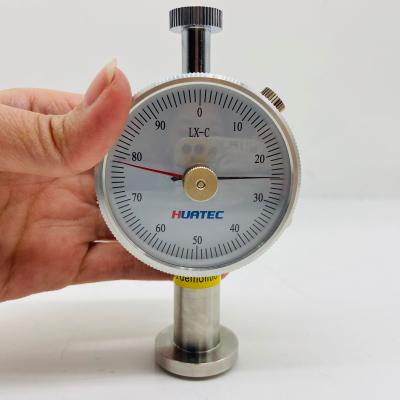 China LX-C-2 Portable Sponge Durometer 0-100HW Hardness Tester for Microcellular Foam for sale