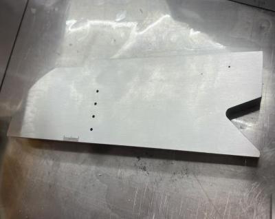 China Phased Array Radius Calibration Block with 63 SDH Through Holes for Ultrasonic Testing for sale