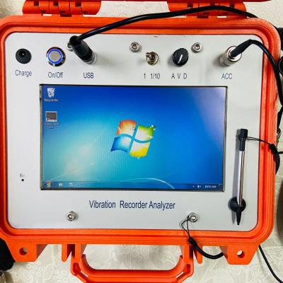 China HG-S936L-1 Vibration Measurement Recorder Acceleration Velocity Displacement Vibration Analyzer for sale