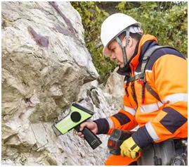 China HXRF-800 Portable Handheld SDD Detector XRF Soil Heavy Metal Analyzer Environmental Soil Pollution Detector for sale
