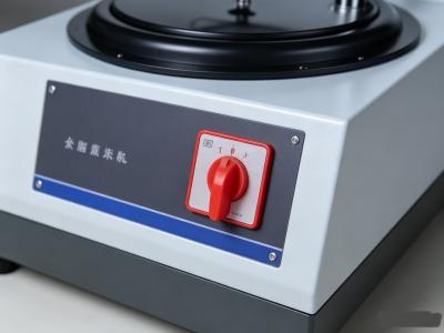 China HPA-1E Low Noise Manual Metallographic Grinder Polisher Motor Rotary Water Cooling Metallurgy Specimen Polishing Machine for sale