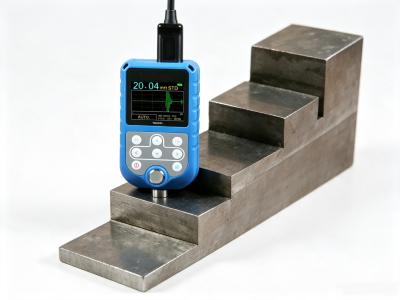 China TG-3251 A&B Scan Echo to Echo Ultrasonic Thickness Gauge 0.01mm Resolution Thru-Coating Metal Wall Thickness Tester for sale