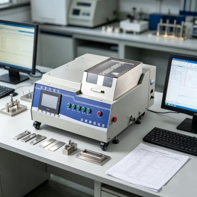 China HC-5000B 1000W Precision Metallographic Cutting Machine 0.01-3.00mm/s Auto Feed Sample Cutting Equipment for sale