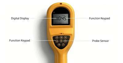 China FJ‑COMO60 Portable Digital Radiation Detector α β γ X Ray Tester 2000 Data Storage USB Real‑time Analysis Radiation Dose Rate Meter for sale