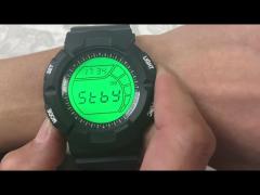 HRD-3 Uhr Typ Persönlicher Dosimeter mit LCD-Display-Bereich Hp 10 0,00μSv-9999mSv und relativer inhärenter Fehler ±10% 1mSv/h Cs-137