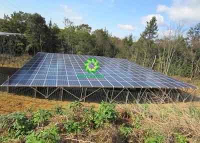 Cina I sistemi solari al suolo di racking della base concreta per il PV solare riveste i moduli di pannelli in vendita