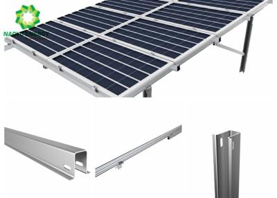 Cina Modulo di sistema solare della struttura 	Supporto solare di Palo Palo del supporto di pannello solare del montaggio del sostegno di alluminio del sistema in vendita