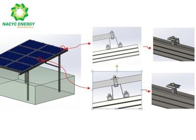 Cina Struttura solare 	Sistema di alluminio del montaggio di pannello solare del modulo di sistema del montaggio di pannello solare   Casa fotovoltaica fuori dalla griglia in vendita