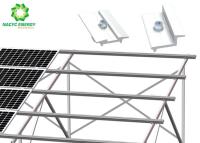China High Flexibility Anodized Ground Mount Solar Racking Systems Reasonable Design for sale
