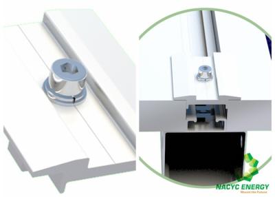 Cina I sistemi solari al suolo di alluminio anodizzati di racking hanno incorniciato l'installazione facile del modulo di PV in vendita