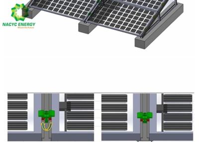 Cina Luce domestica di montaggio solare del sistema del tetto piano   Pannello solare del tetto della tenuta del modulo di sostegno   Tetto piano del pannello solare in vendita