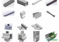 China Anodized Aluminum Solar Ground Mount System Bracket Single Pole Sturdy Structure for sale