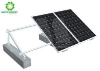 China Simple Design Flat Roof Mounting Bracket Solar Panel Professional Solution PV Structure for sale